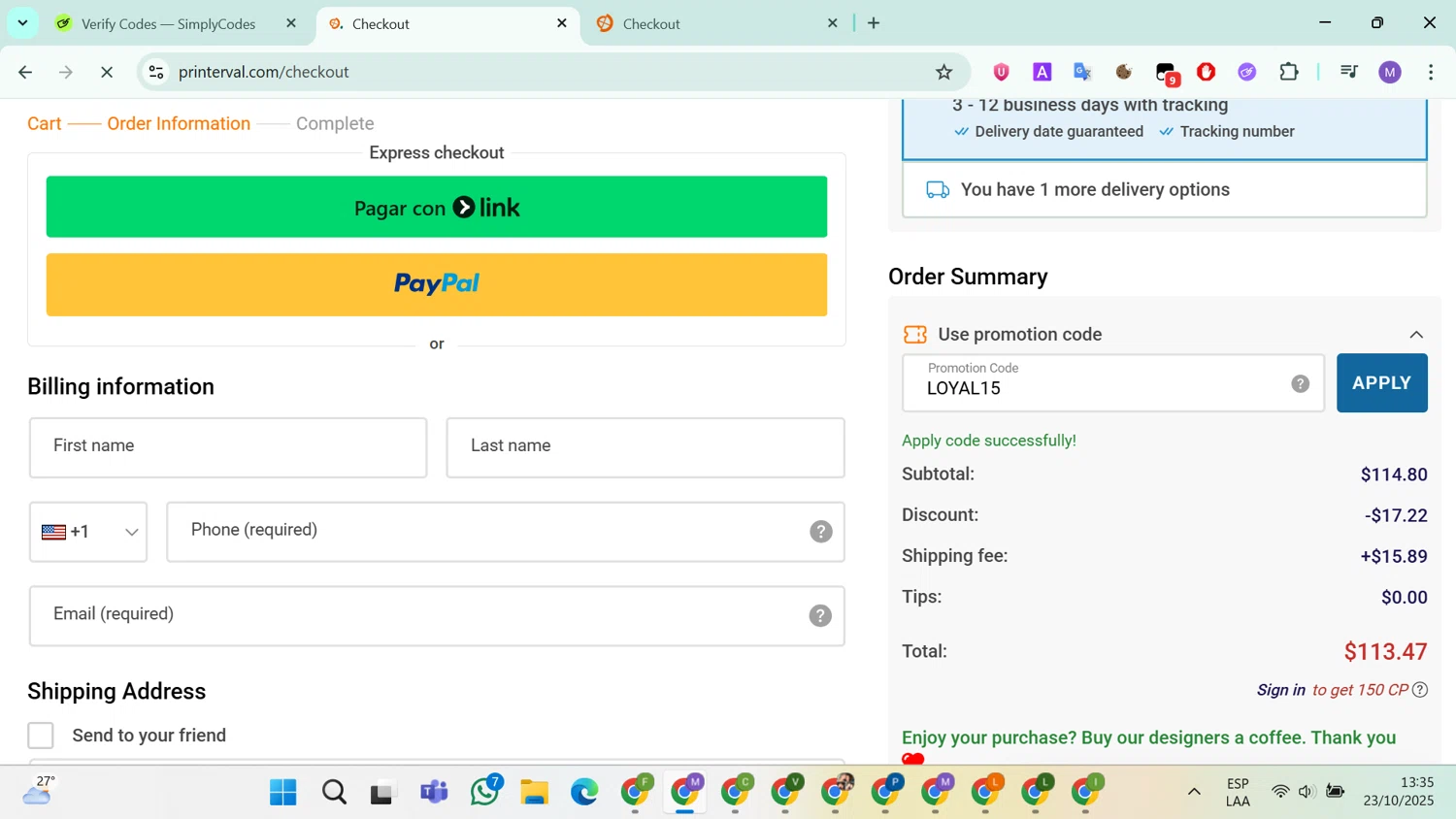 Printerval Promo Codes - 15% Off (5 Verified) Nov 2025