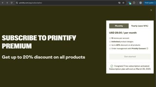 Printify Coupon Codes (2 Verified) - w/Code Mar 2025