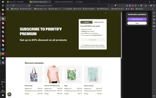 Printify Promo Codes (3 Verified) - 20% Off w/Code Oct 2025