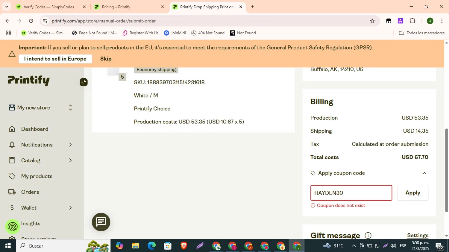 Printify Coupon Codes (2 Verified) - 50% Off w/Code Apr 2025