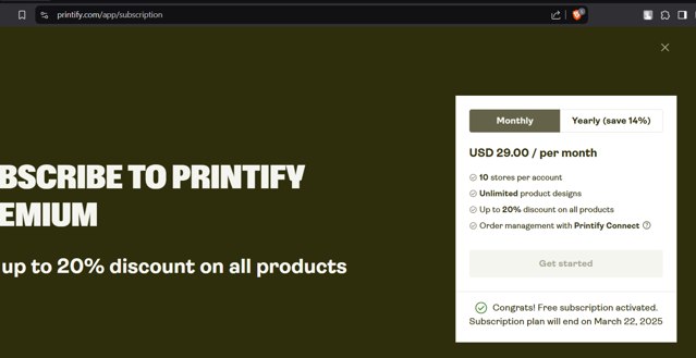 Printify Coupon Codes (2 Verified) - w/Code Mar 2025