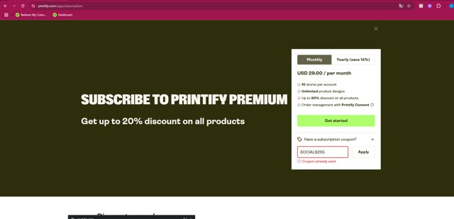 Printify Promo Codes (3 Verified) - 5% Off w/Code Jul 2025