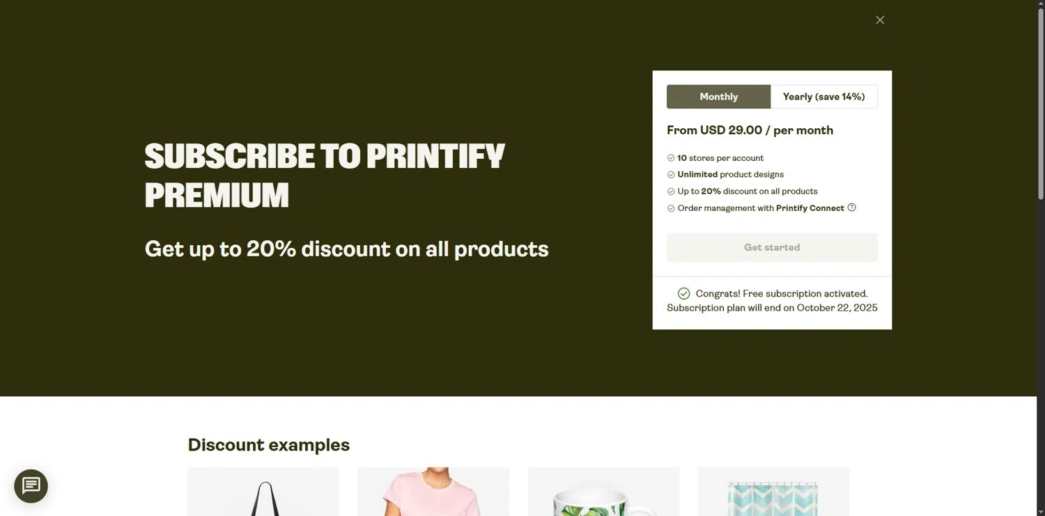 Printify Promo Codes (3 Verified) - 20% Off w/Code Oct 2025
