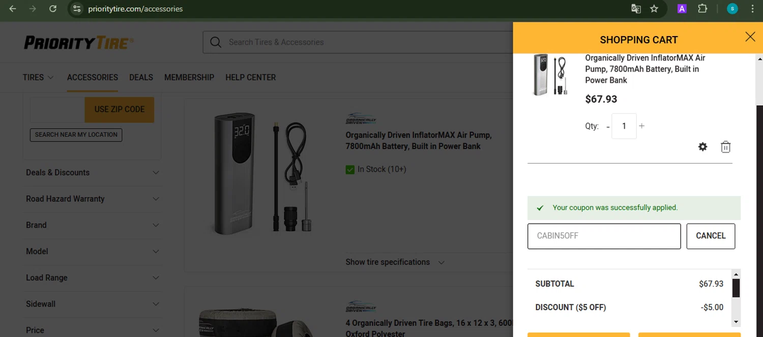 Priority Tire Coupon Codes (19 Verified) - 5% Off Jan 2025