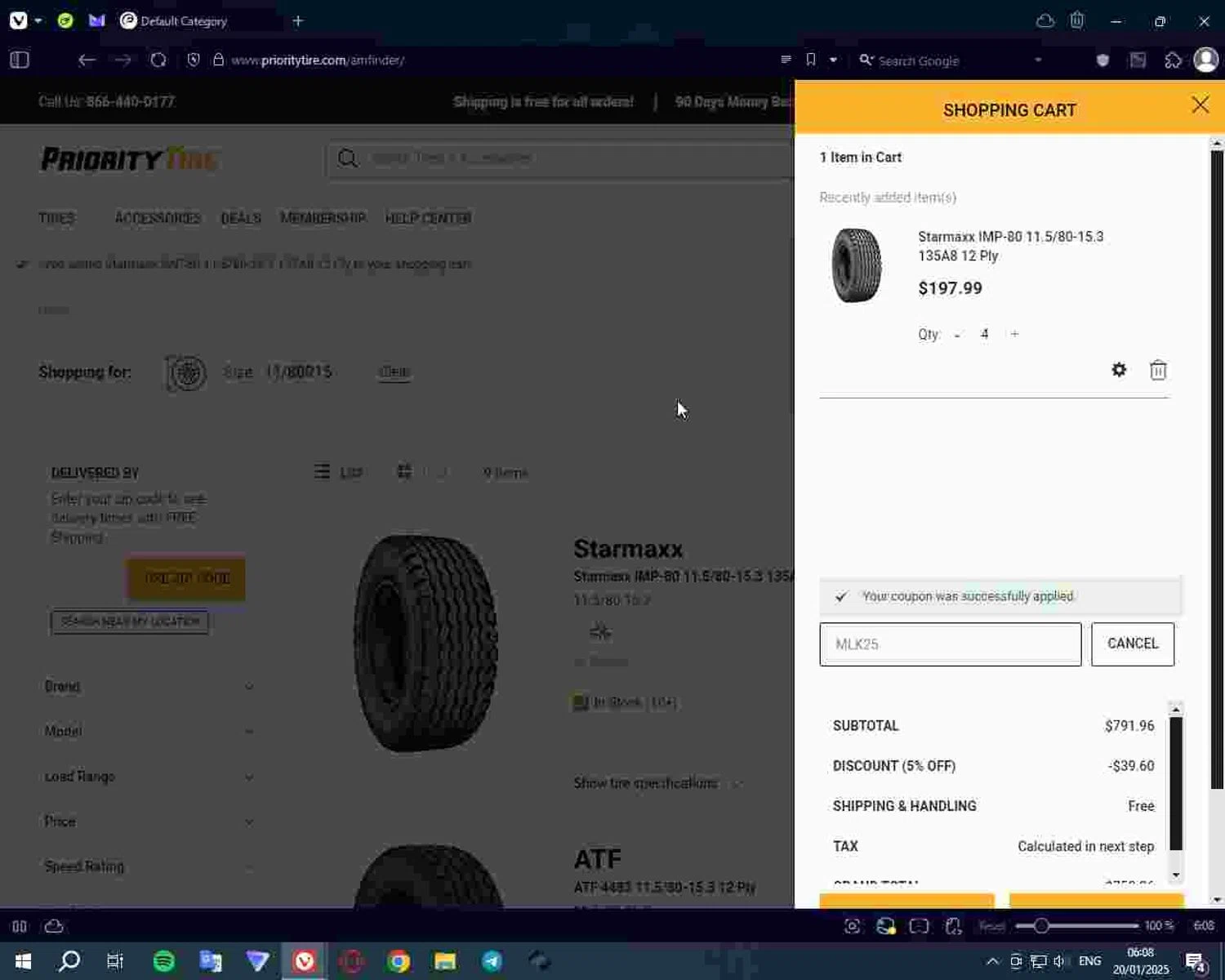 Priority Tire Coupon Codes (19 Verified) - 5% Off Jan 2025