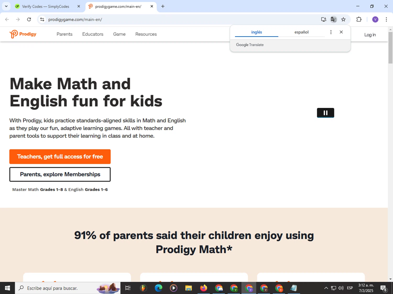 Prodigy Promo Codes (1 Verified) - 25% Off w/Code May 2025