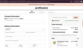 ProFlowers Promo Codes (9 Verified) - 25% Off Jun 2025
