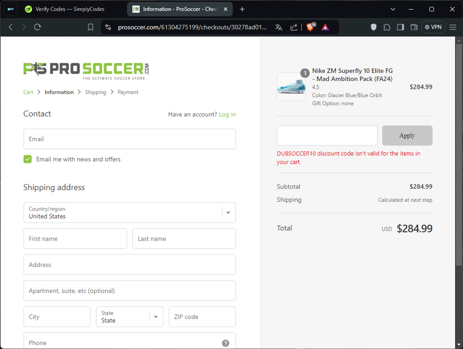 ProSoccer.com Promo Codes - 20% Off | November 2024