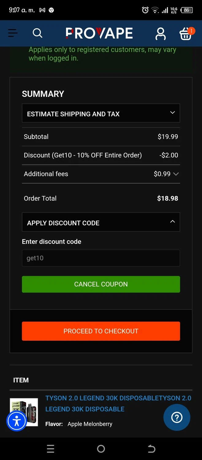 ProVape Promo Codes - 10% Off (10 Verified) Jan 2026