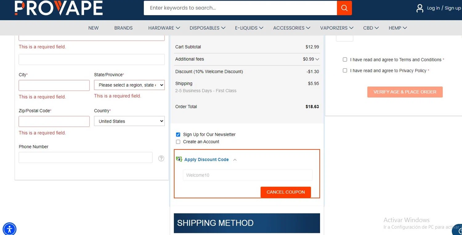 ProVape Promo Codes – 10% Off | July 2024