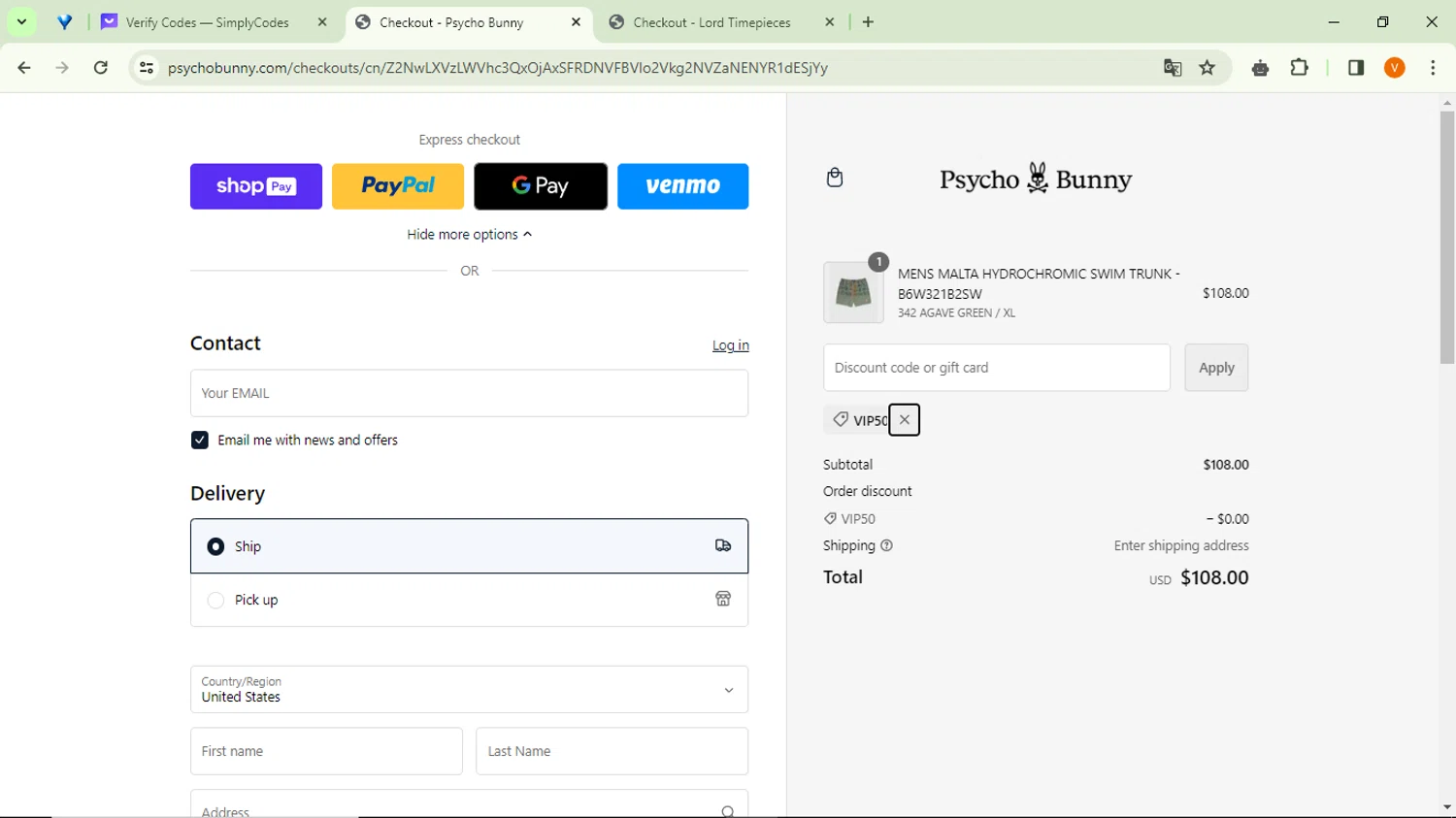 Psycho Bunny Discount Codes - 10% Off | November 2024