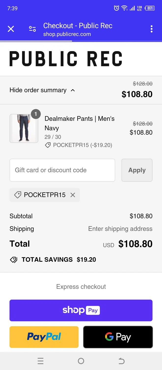 Public Rec Discount Codes - 10% Off Coupons in August 2024 | SimplyCodes