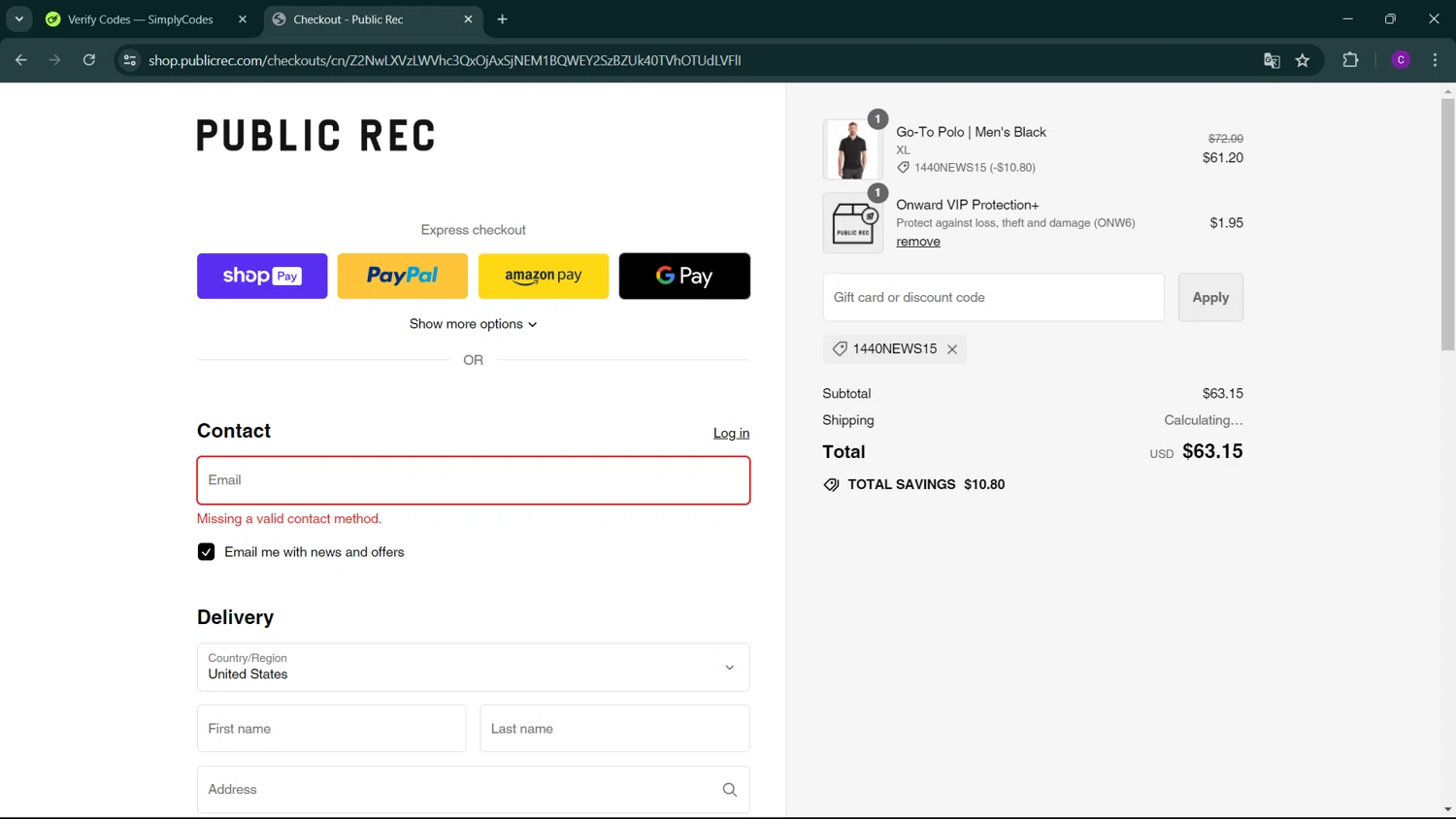 Public Rec Discount Codes - 10% Off Coupons in August 2024 | SimplyCodes
