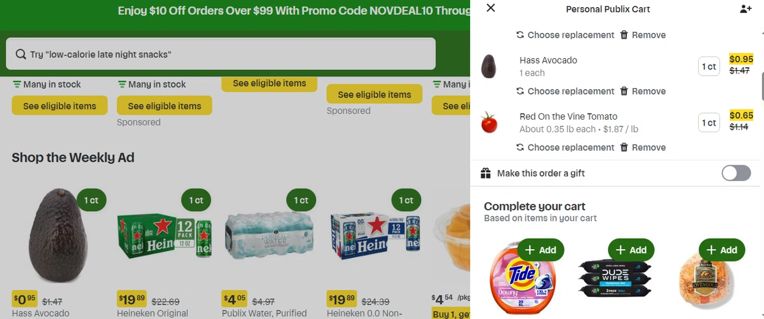 Publix Promo Codes - $15 Off (1 Verified) Jan 2026