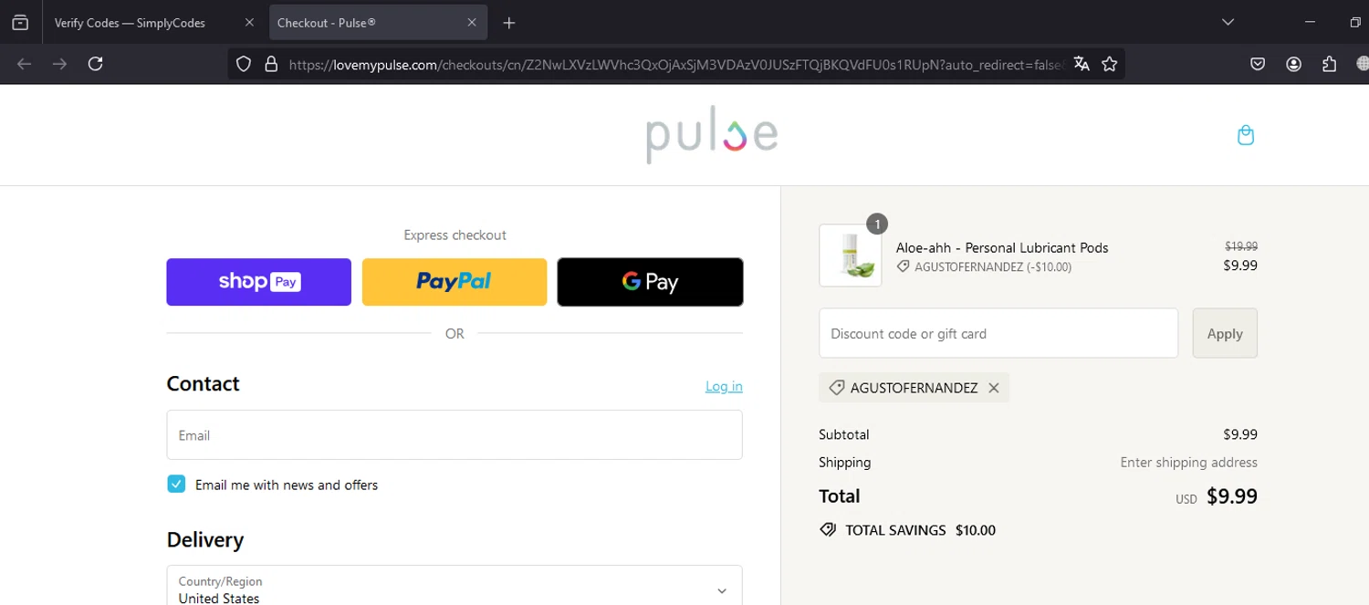 Pulse Promo Codes - $10 Off Sitewide Coupons Dec 2025