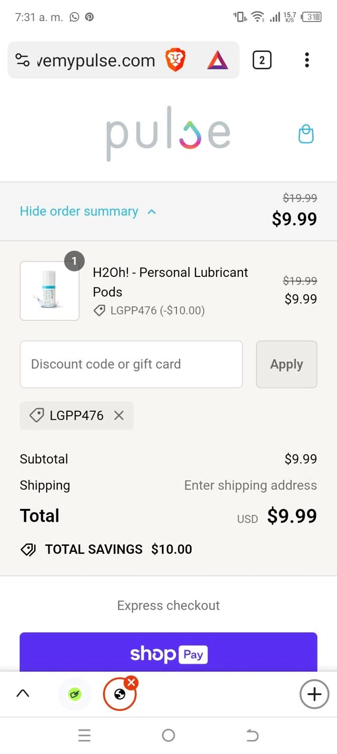 Pulse Promo Codes - $10 Off | October 2024