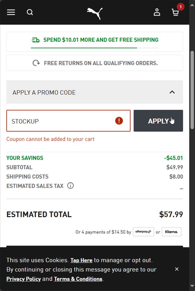 Puma Promo Codes (5 Verified) - 10% Off Sitewide Apr 2025