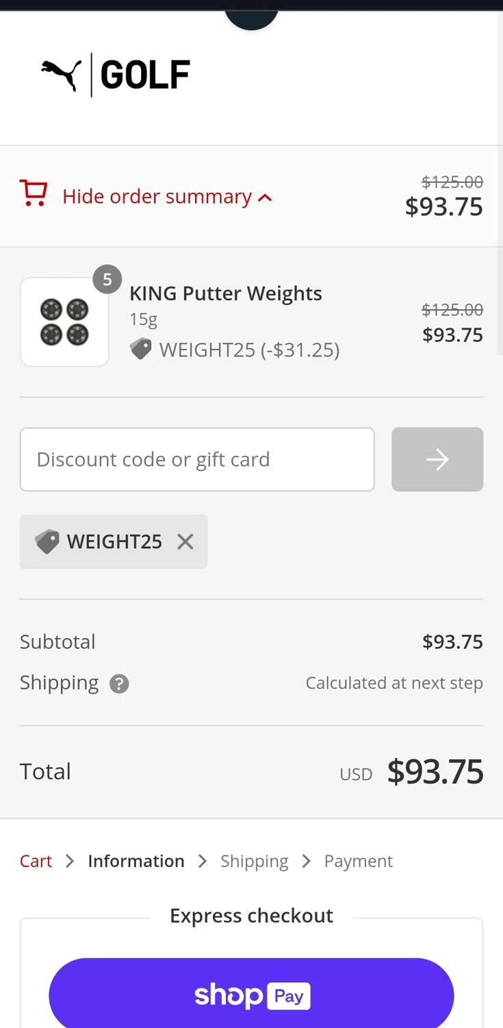 PUMA Golf Discount Codes - 30% Off | September 2024