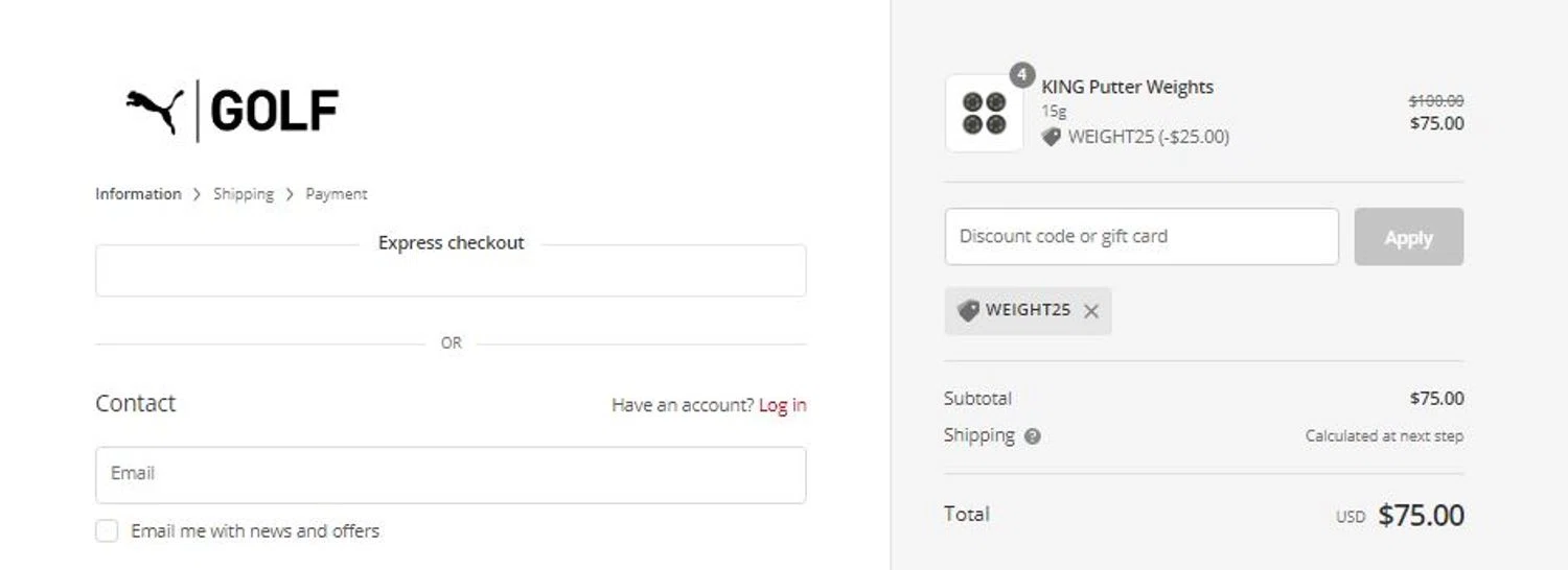 PUMA Golf Discount Codes - 30% Off | September 2024