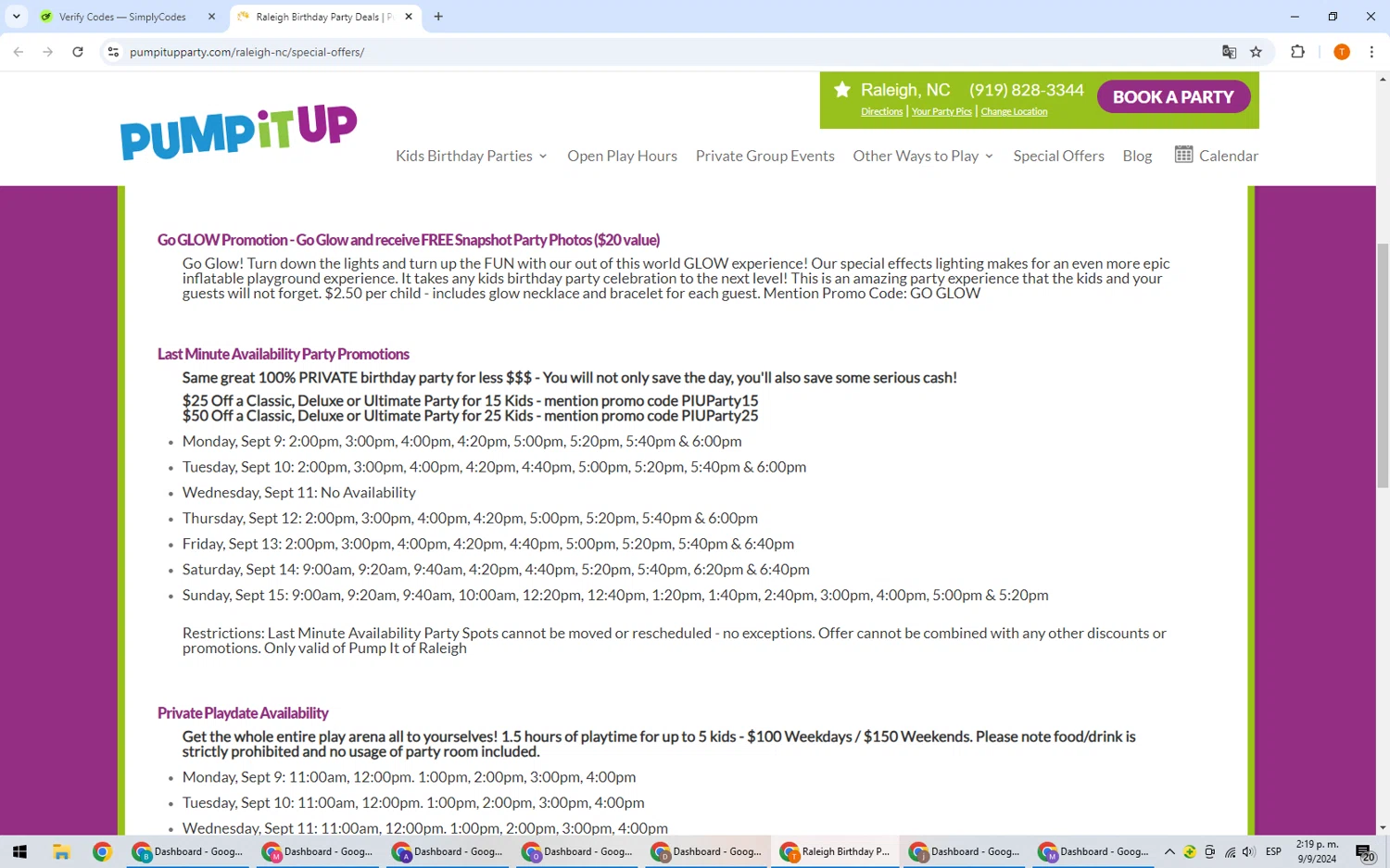 Pump It Up Promo Codes - $50 Off | October 2024