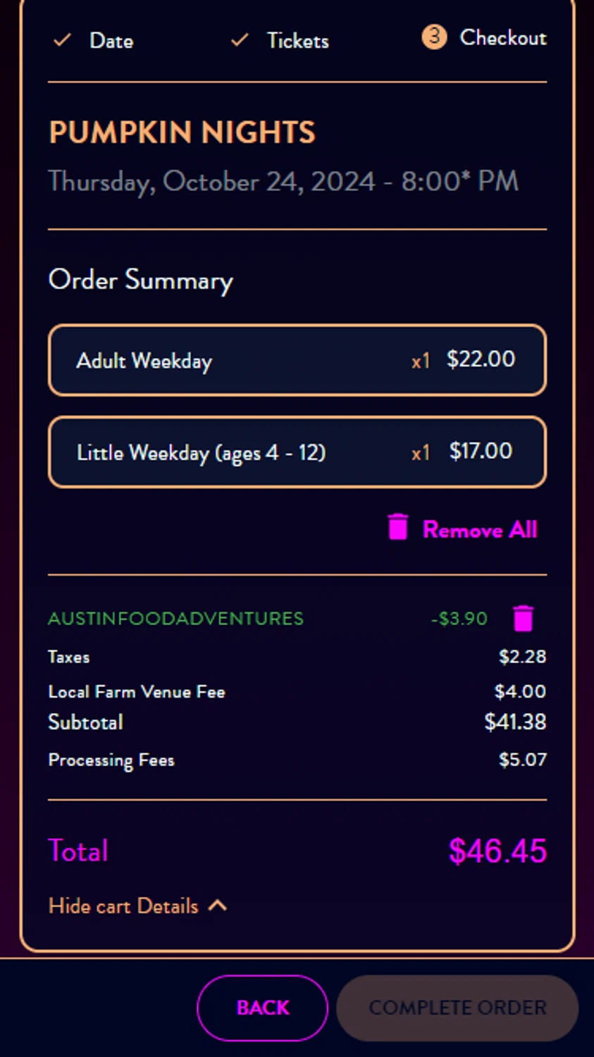 Pumpkin Nights Promo Codes - 20% Off | January 2025