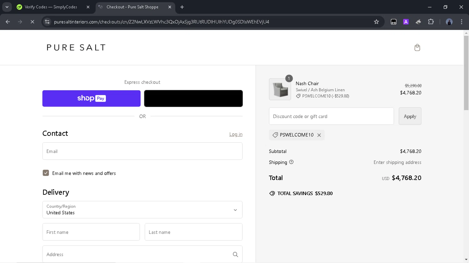 Pure Salt Promo Codes - 15% Off | December 2024