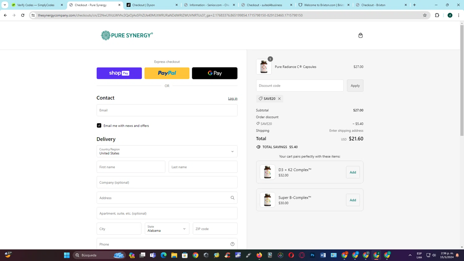 Pure Synergy Promo Codes – 20% Off | July 2024