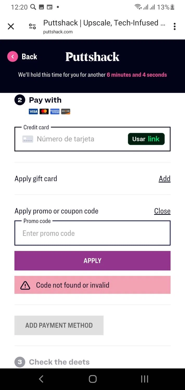 Puttshack Promo Codes - 25% Off Coupons Jan 2026