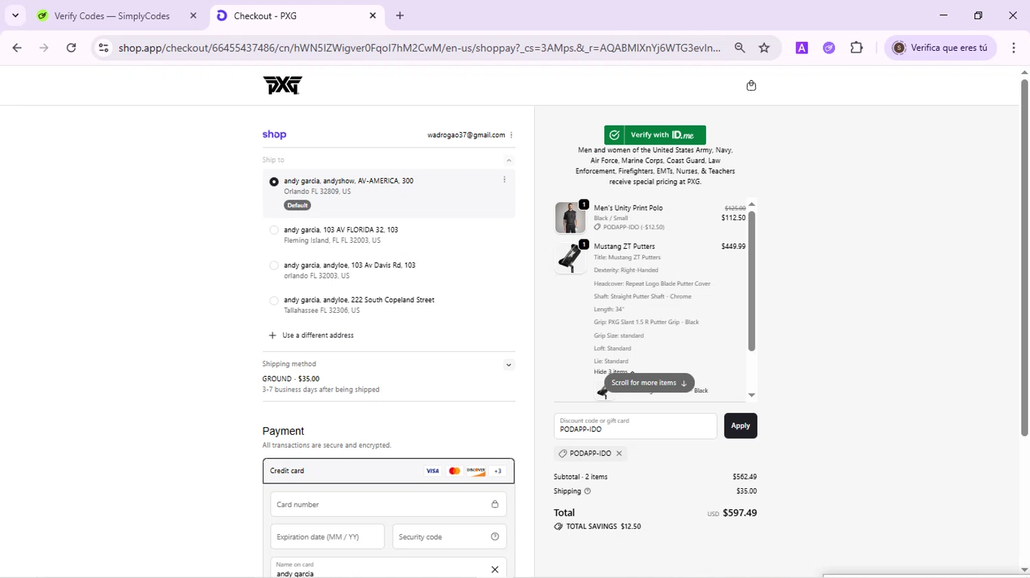 PXG Promo Codes - 10% Off w/Code (2 Verified) Dec 2025