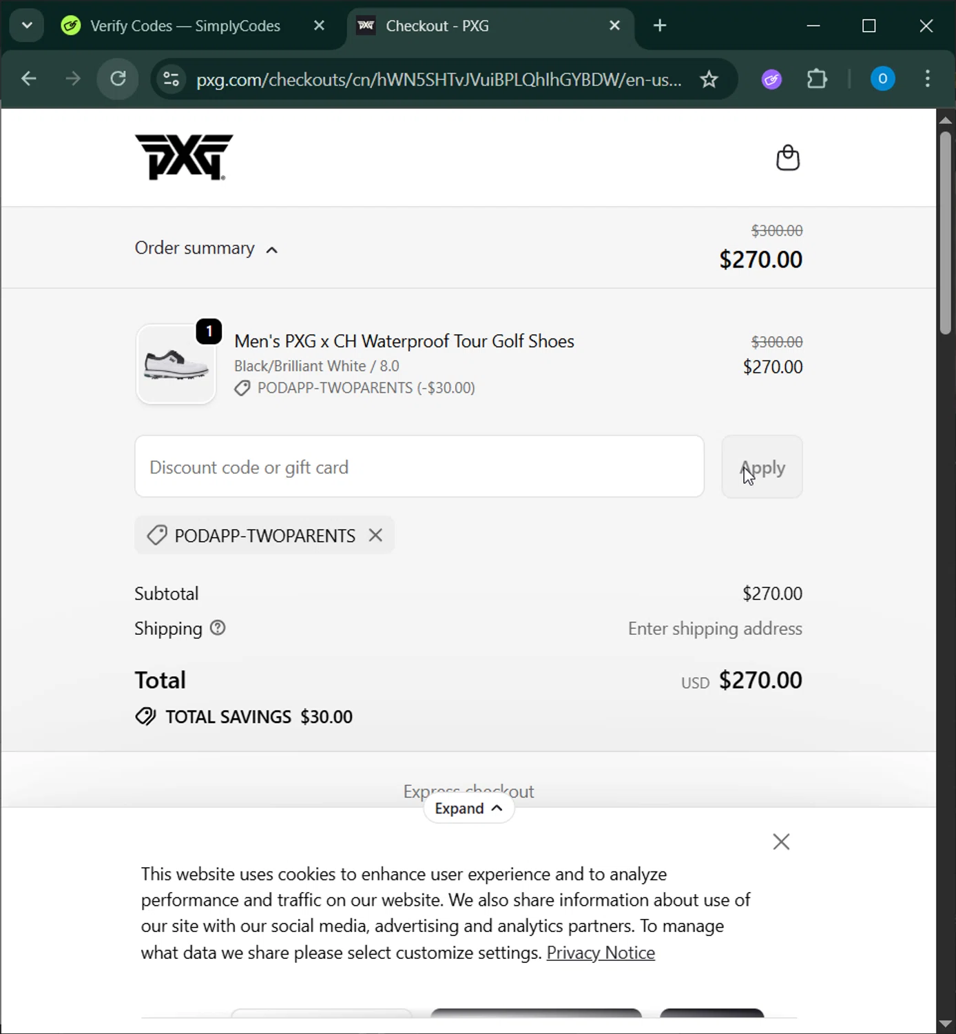 PXG Promo Codes - 10% Off w/Code (2 Verified) Dec 2025