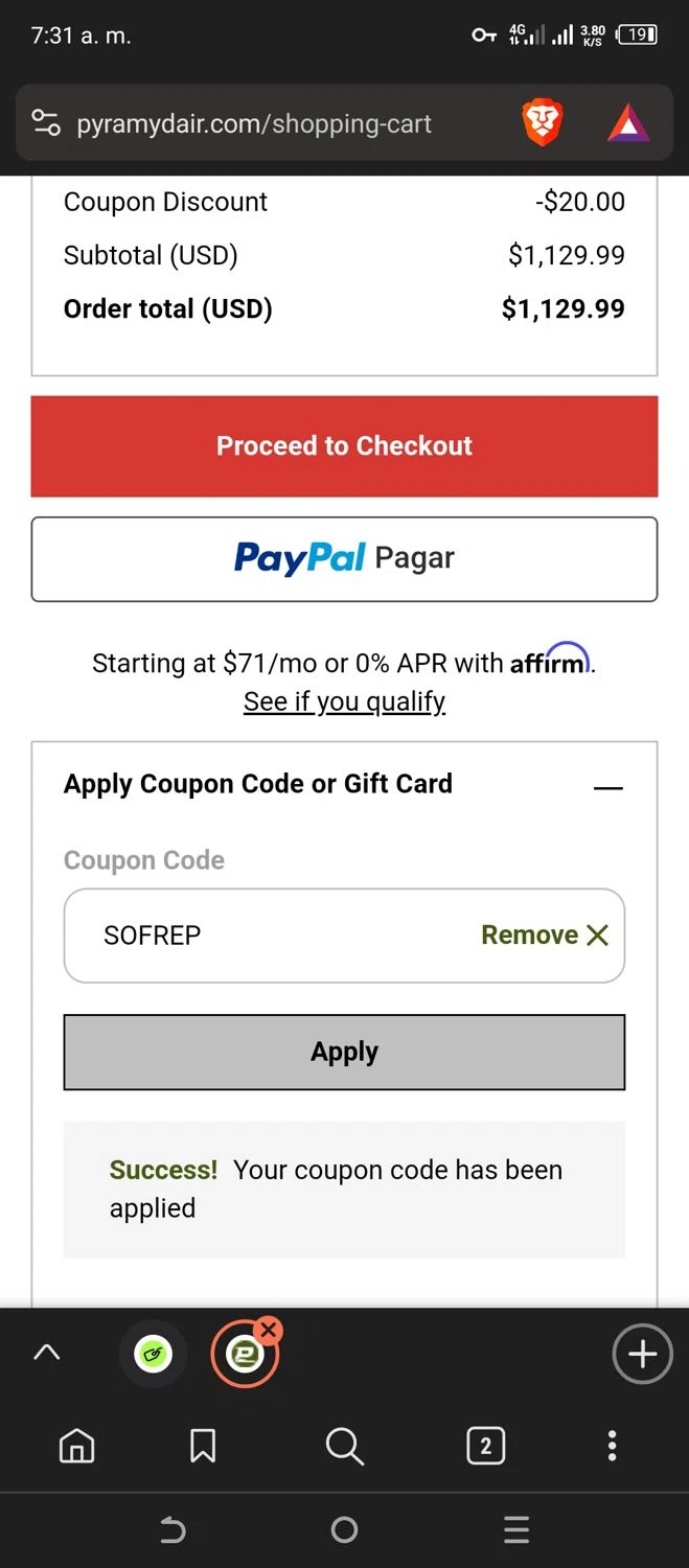 Pyramyd Air Coupons - $20 Off | September 2024