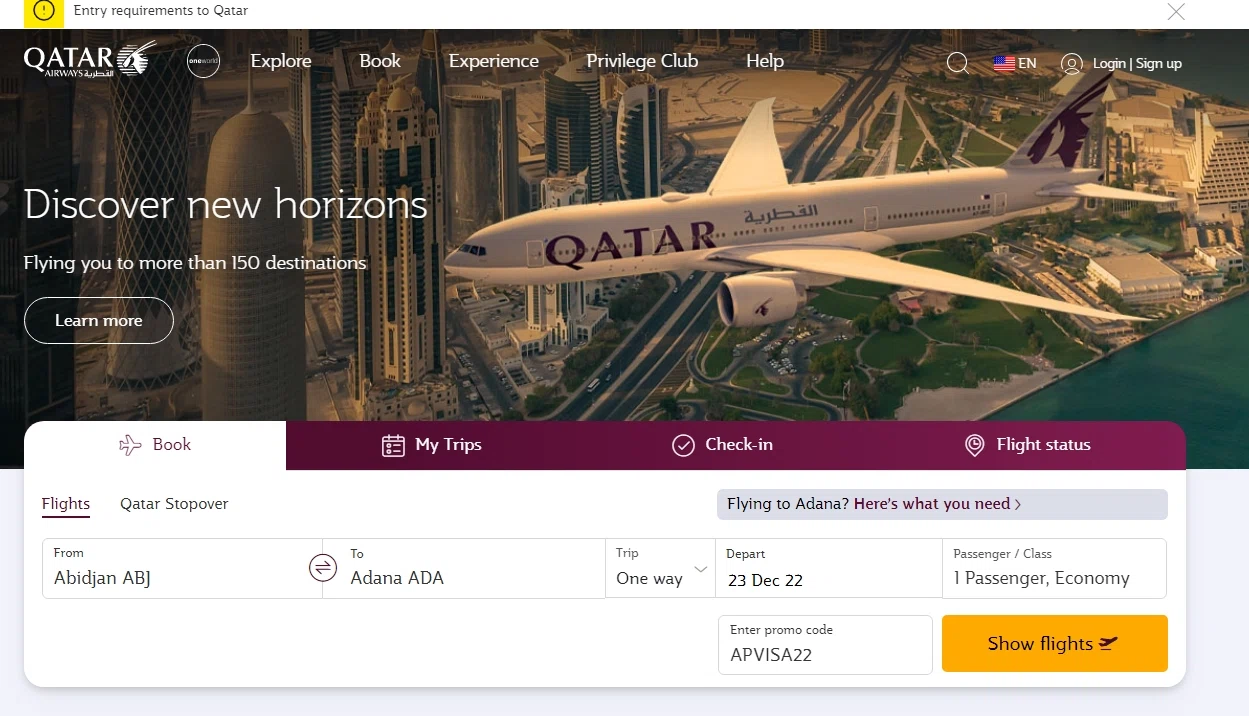 Qatar Airways Promo Codes - 10% Off | January 2025
