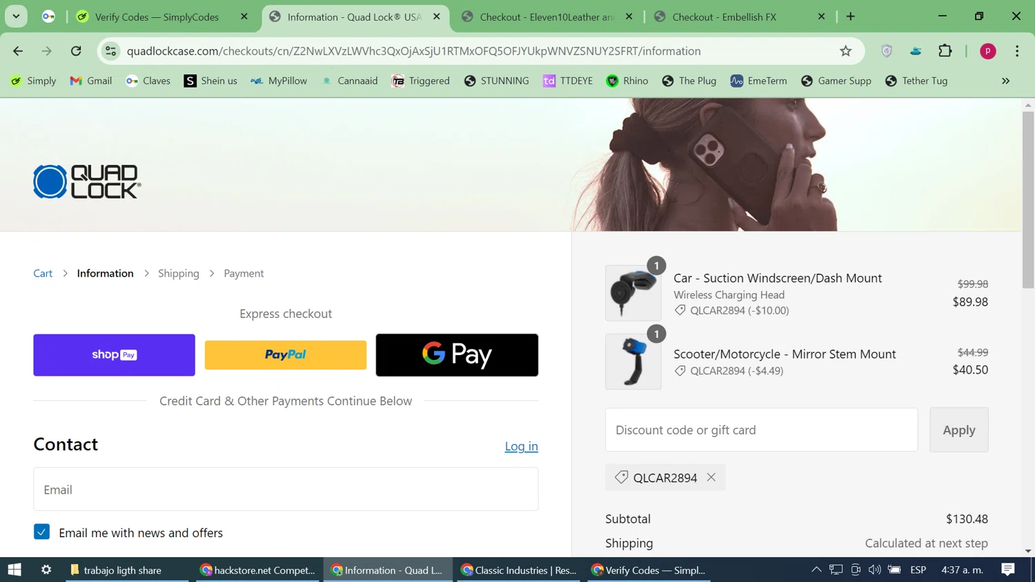 Quad Lock Discount Codes - 10% Off Promo Codes in August 2024 | SimplyCodes