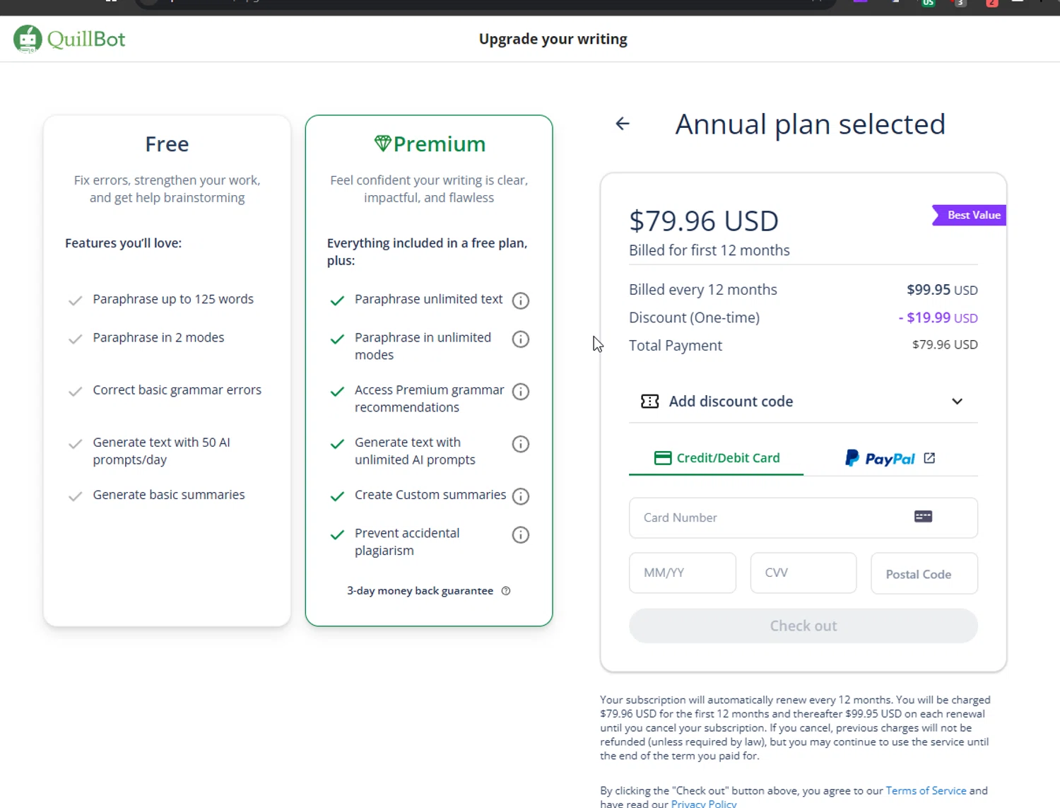 QuillBot Discount Codes & Black Friday 2024 Deals - 30% Off