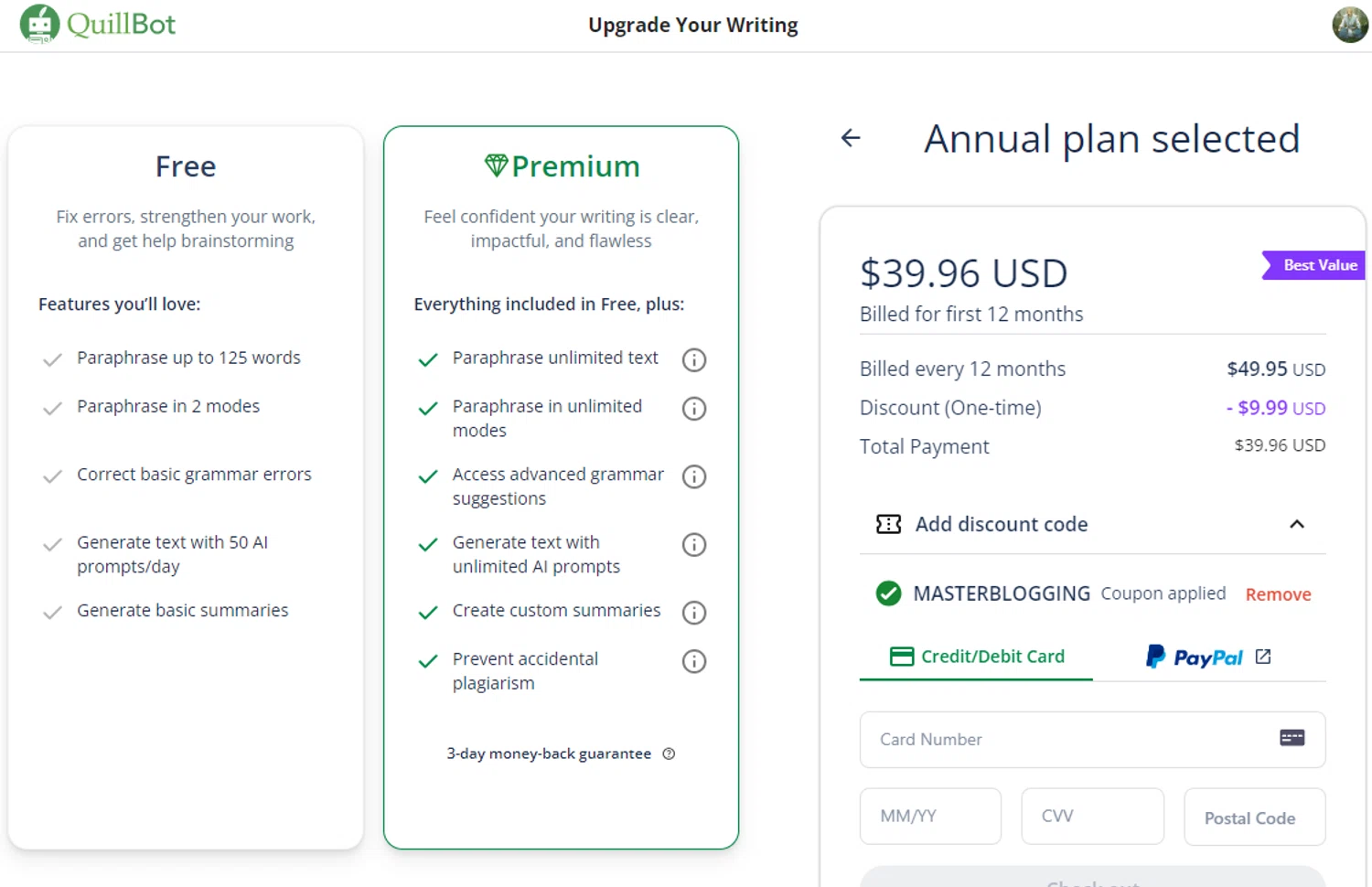 QuillBot Discount Codes - 40% Off | August 2024