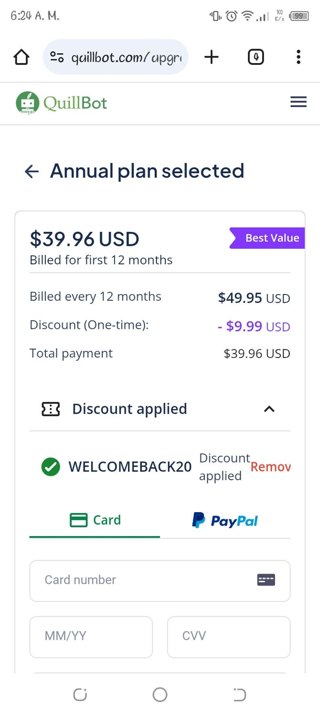 QuillBot Discount Codes (10 Verified) - 30% Off Apr 2025