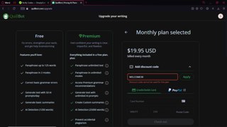 QuillBot Discount Codes - 30% Off | December 2024