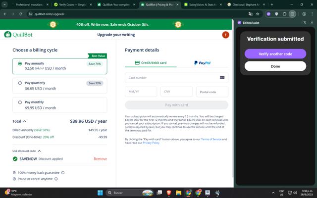 QuillBot Promo Codes (12 Verified) - 30% Off w/Code Oct 2025