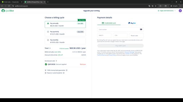 QuillBot Promo Codes (12 Verified) - 30% Off w/Code Oct 2025