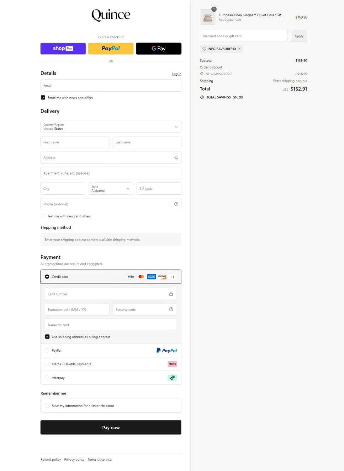 Quince Discount Codes - $10 Off | September 2024