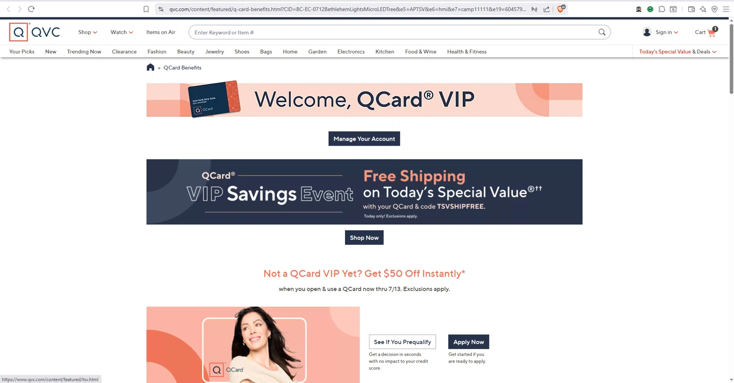 QVC Promo Codes - $20 Off Sitewide (3 Verified) Dec 2025
