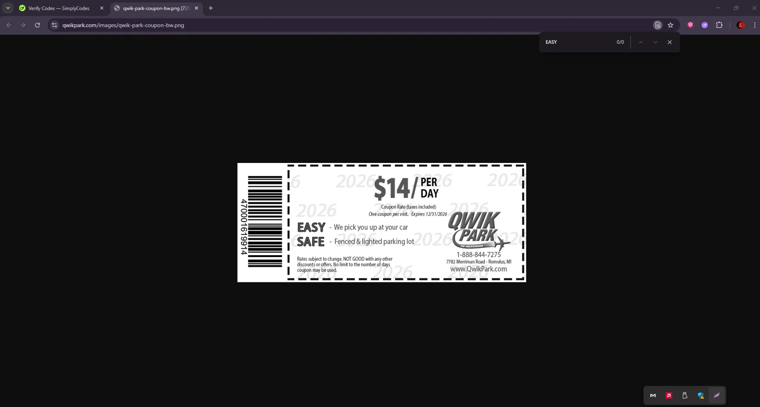 Qwik Park w/Code Coupons & Discounts December 2025