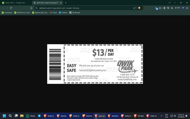 Qwik Park Promo Codes (1 Verified) - w/Code Feb 2025