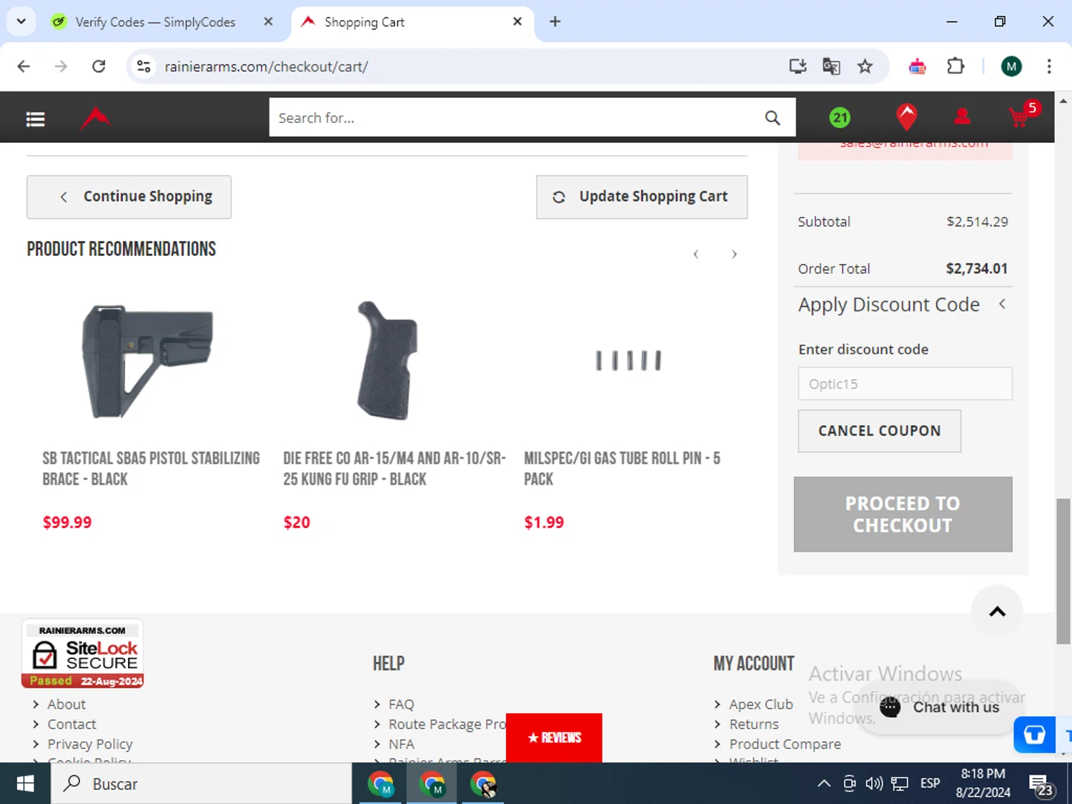 Rainier Arms Discount Codes - up to 15% Off | October 2024