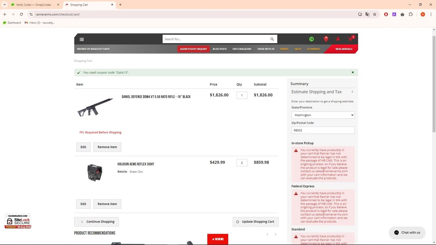 Rainier Arms Discount Codes - 16% Off | November 2024