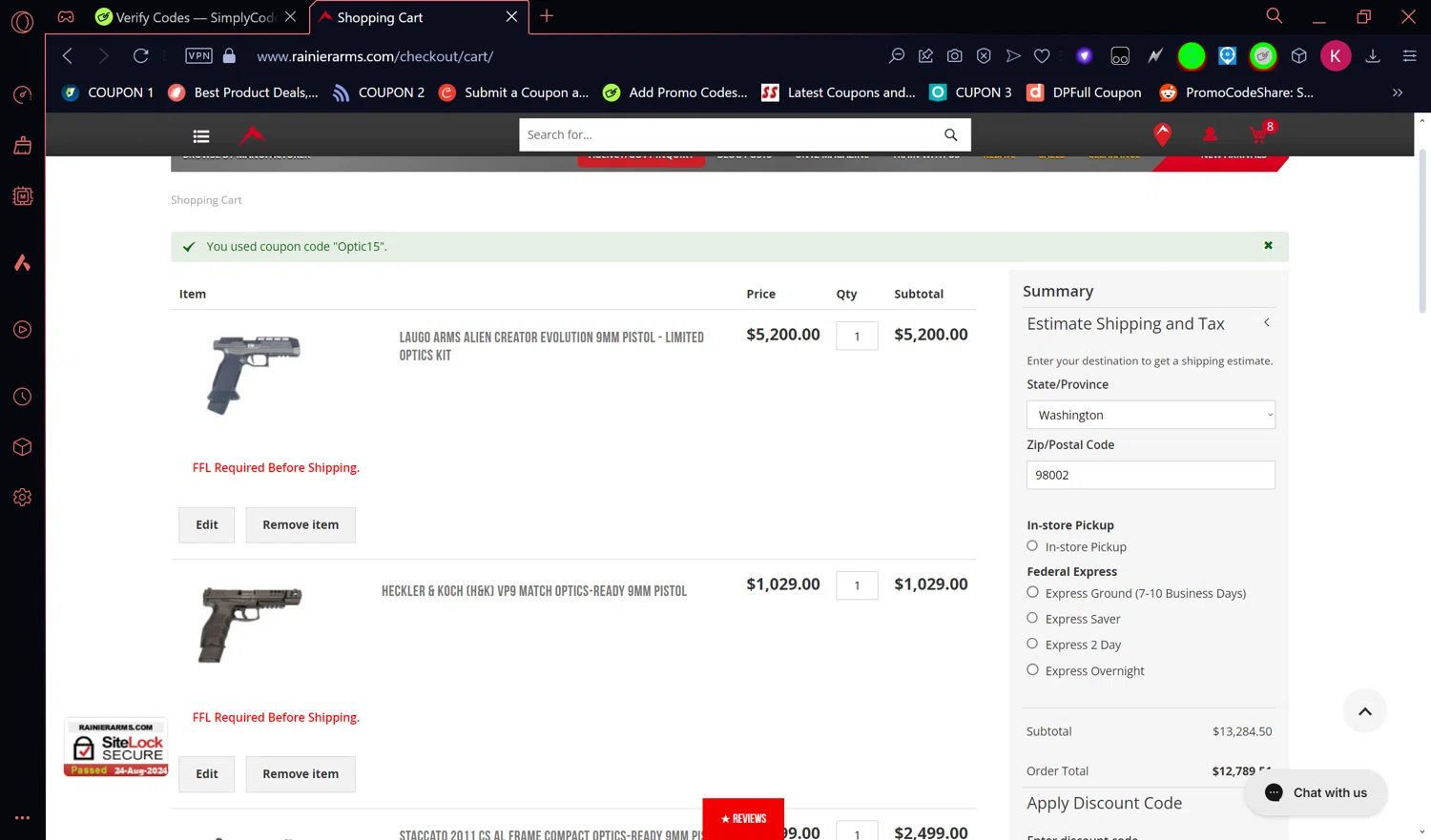 Rainier Arms Discount Codes - 15% Off | December 2024