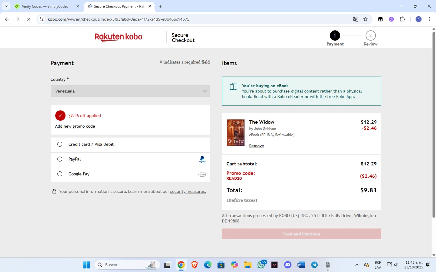 Rakuten Kobo Promo Codes - 40% Off (4 Verified) Nov 2025
