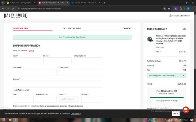 Rally House Promo Codes (8 Verified) - 40% Off May 2025