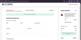 Rally House Promo Codes (8 Verified) - 20% Off Sep 2025