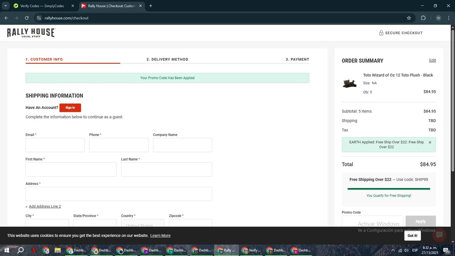 Rally House + Free Ship Coupons & Discounts Dec 2025